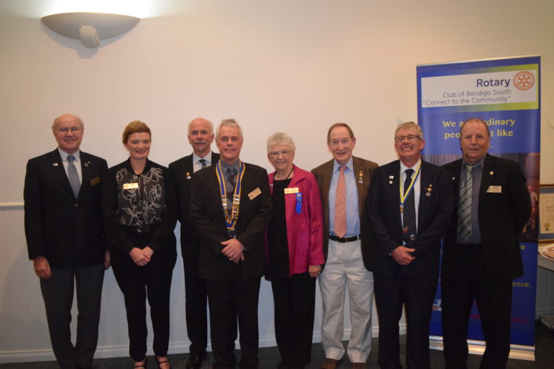 Out with the Old, In with the New - Rotary Club of Bendigo South